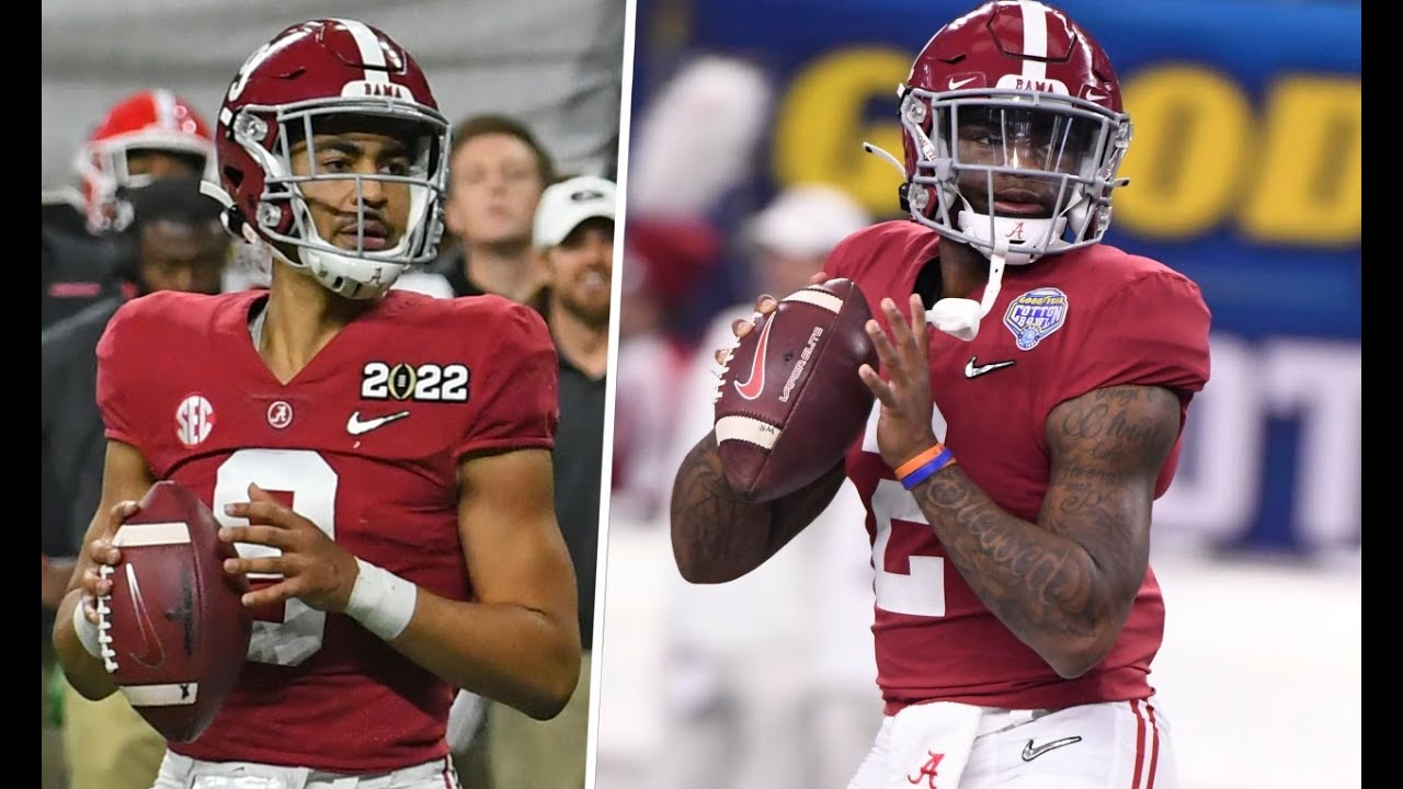 Bryce Young and Jalen Milroe headline the Alabama quarterback room ...