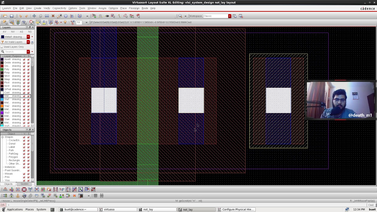 CMOS NOT Gate | Layout Design | Cadence Virtuoso - YouTube