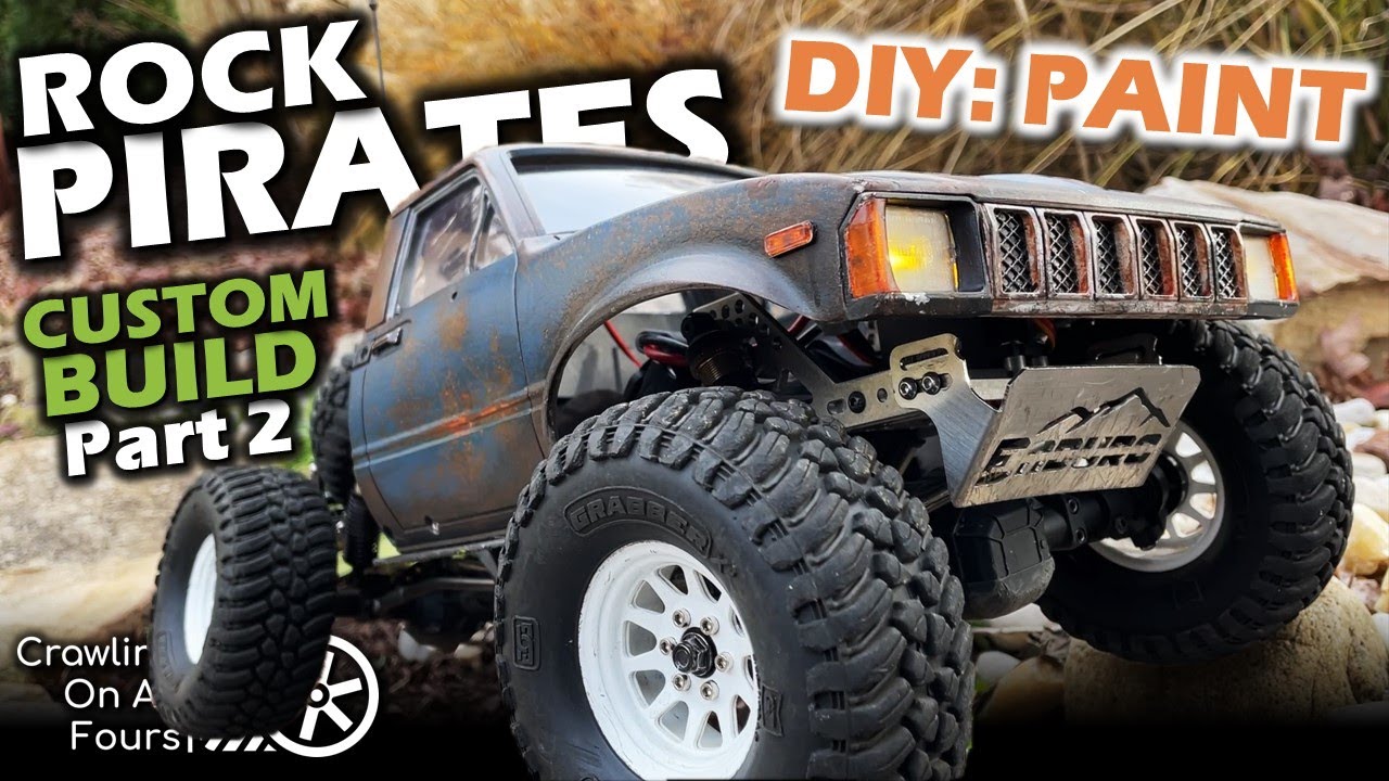 YOU Can Paint RC's Like This, Too!! - Rock Pirates RC Build Pt. 2 - YouTube