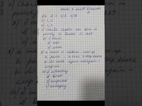 8-ci sinif İngilis dili ksq 7 #bsq #ksq #ders #dim #ingilisdili #ingilizce