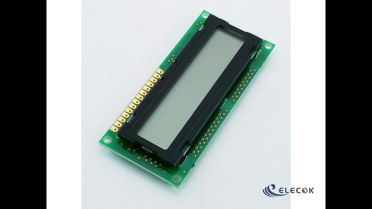 DMC16249 LCD DMC16249 - YouTube