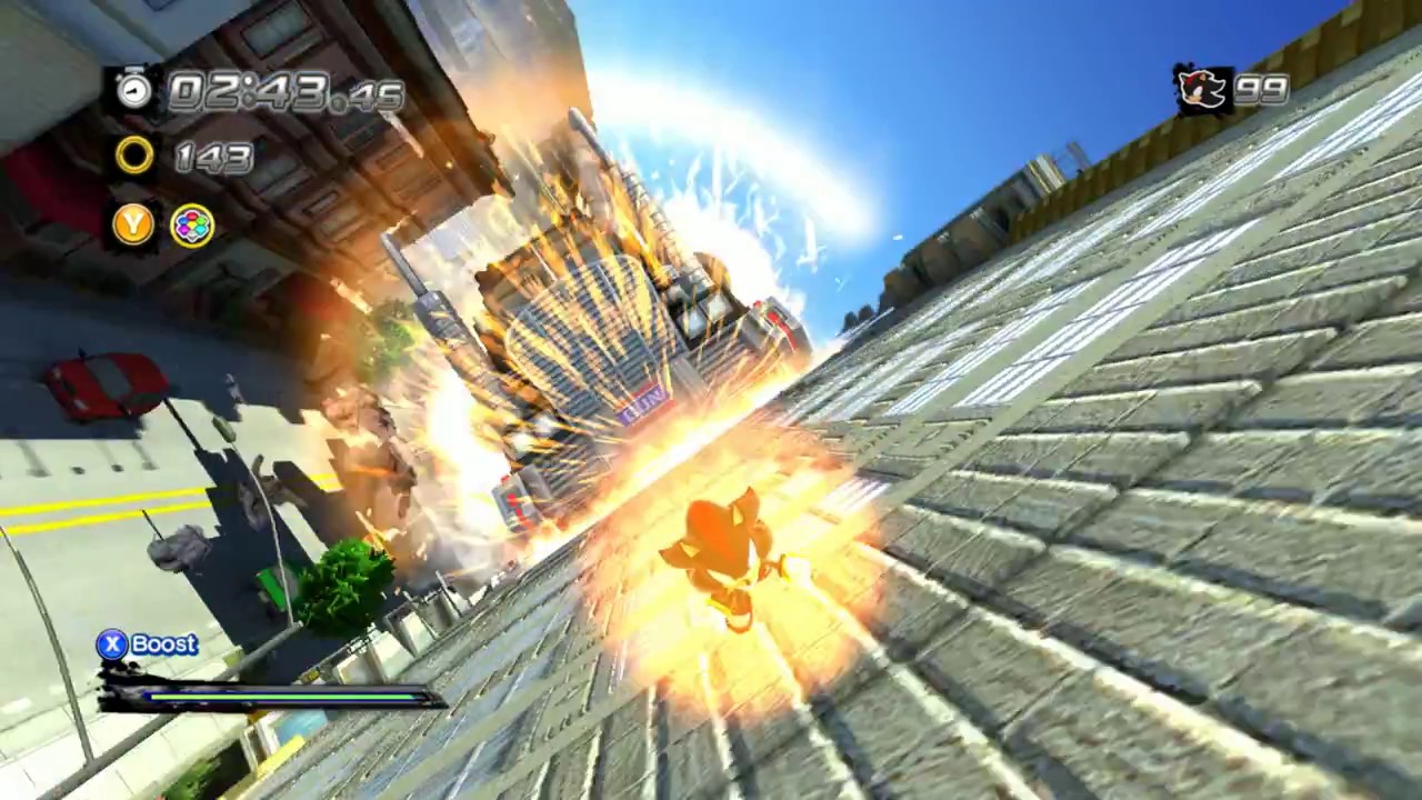Sonic Generations - City Escape - Shadow - YouTube
