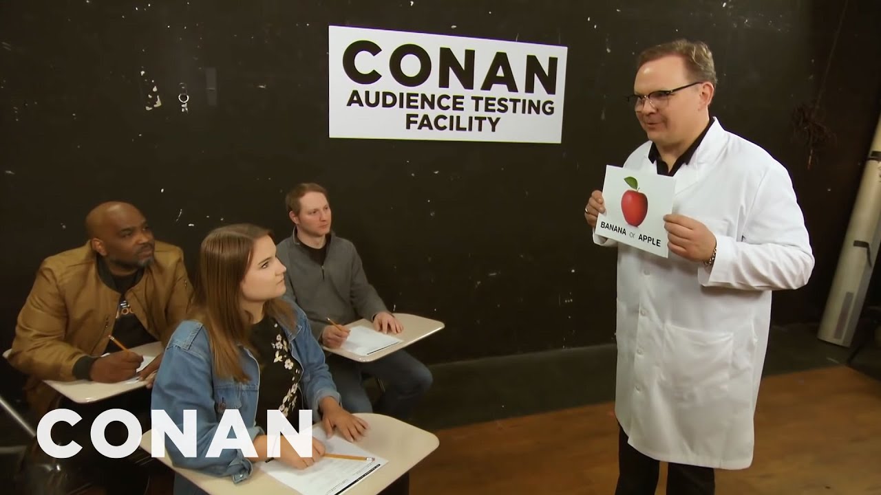 Andy Hand Selected The Studio Audience | CONAN on TBS - YouTube