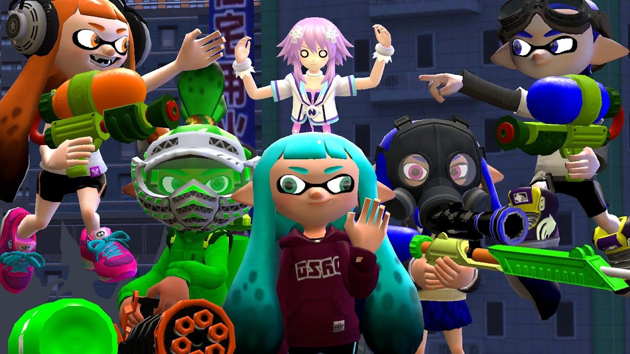 [Splatoon 3D Cartoon Fan Animation] Squid-nanigans - YouTube