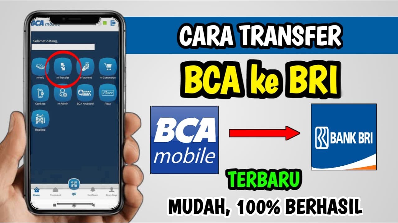 Cara Transfer Bca ke Bri | Terbaru - YouTube