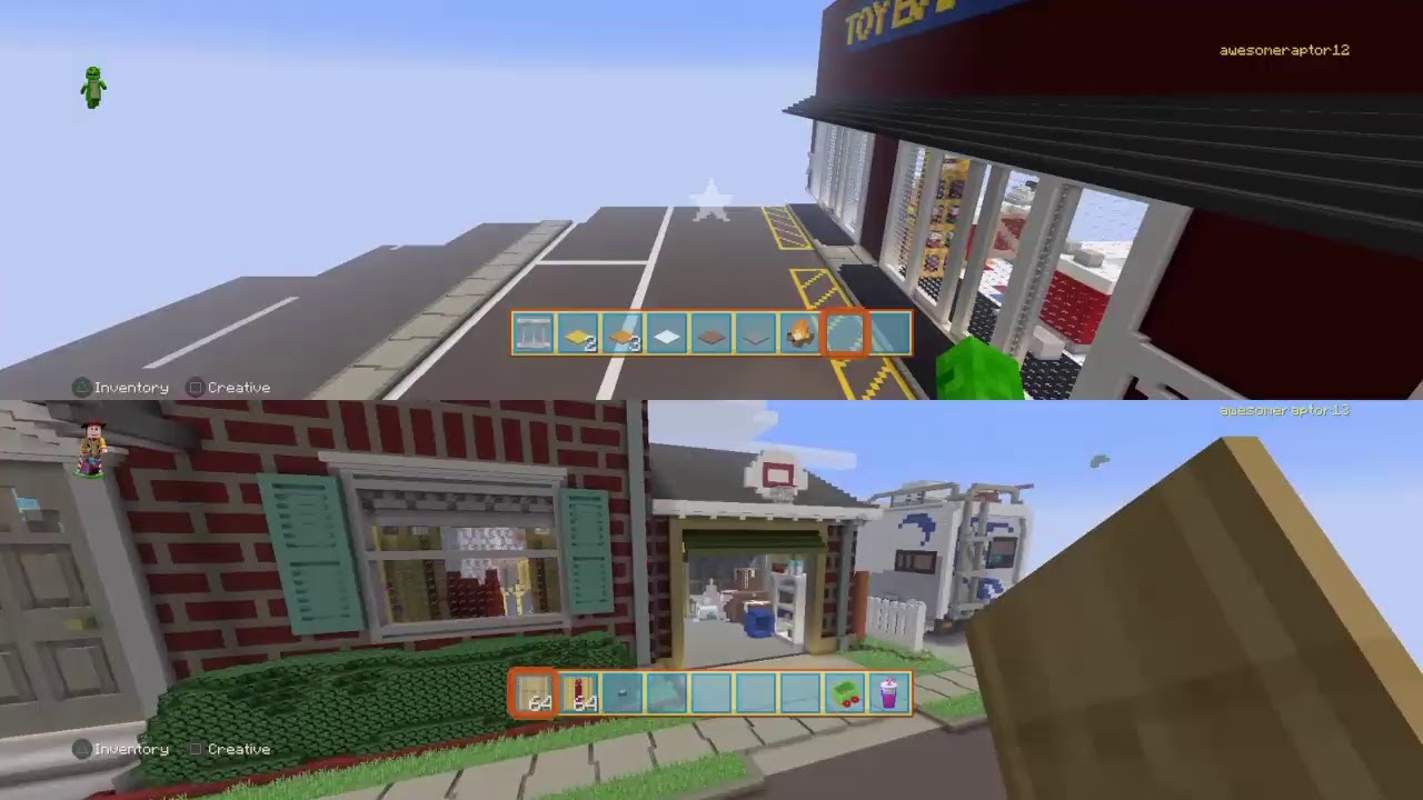 Toy story minecraft - YouTube