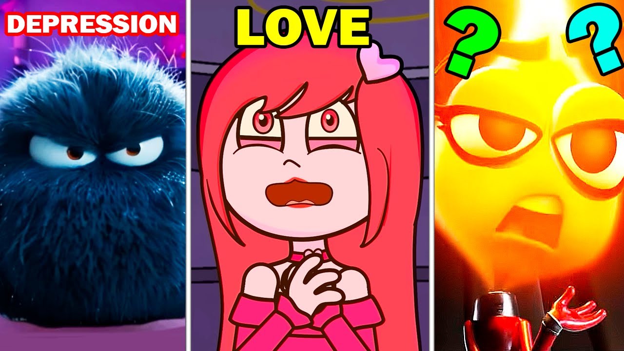 INSIDE OUT 3 - NEW EMOTIONS! Love & Depression - YouTube