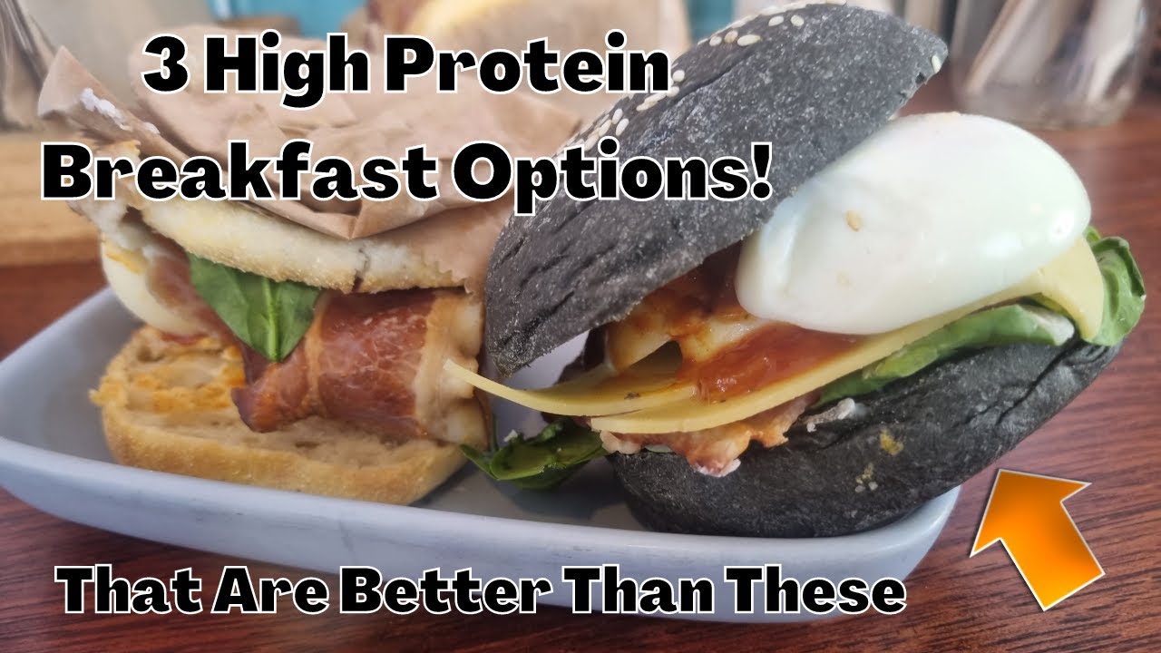 3 High Protein Breakfast Options. Start Your Day Off Right! - YouTube