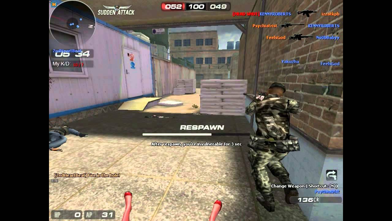 Sudden Attack SEA: MAP Indy Way : By MaxSkinHeaD - YouTube