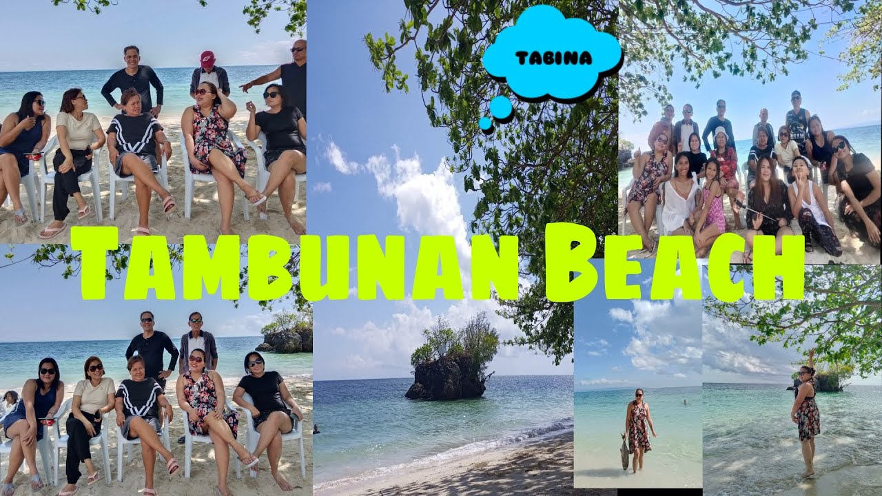 TAMBUNAN BEACH THE LITTLE BORACAY OF TABINA - YouTube