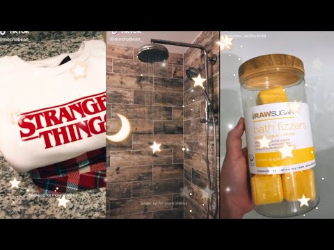 Aesthetic TikTok night Routines compilation