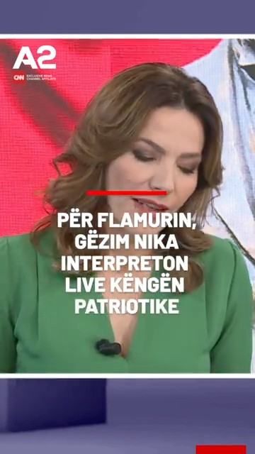 Për flamurin, Gëzim Nika interpreton live këngën patriotike - YouTube