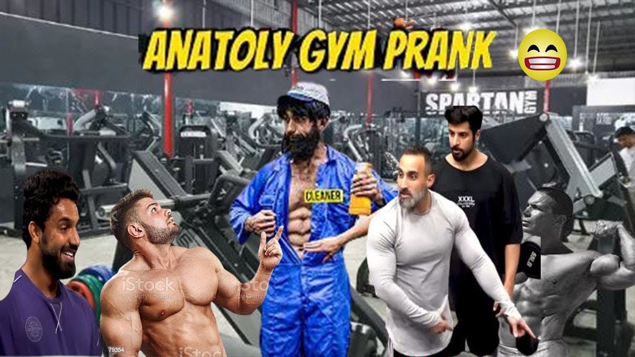 ANATOLY The Best Strongman 💪🔥|Anatoly GYM PRANK 💪💪💪 - YouTube