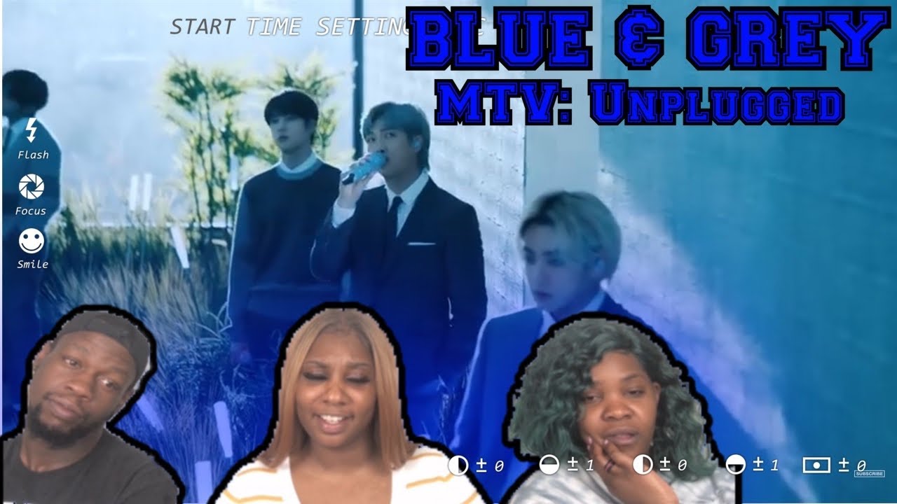 😍🥰🤯🤤 | BTS Performs "Blue & Grey" | MTV Unplugged Presents: BTS ...