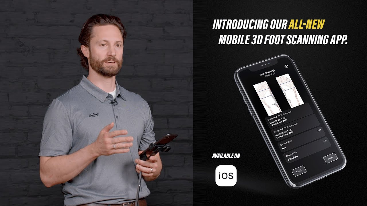 How-to: Foot Scan Using the TRUE Sizing App - YouTube