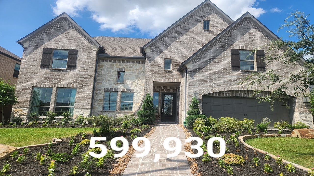 WESTIN HOMES MODEL TOUR | HOUSTON TX - YouTube