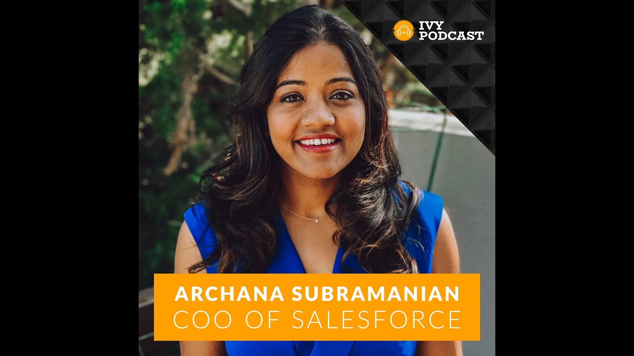 Archana Subramanian - COO of Salesforce | Promo Clip - YouTube