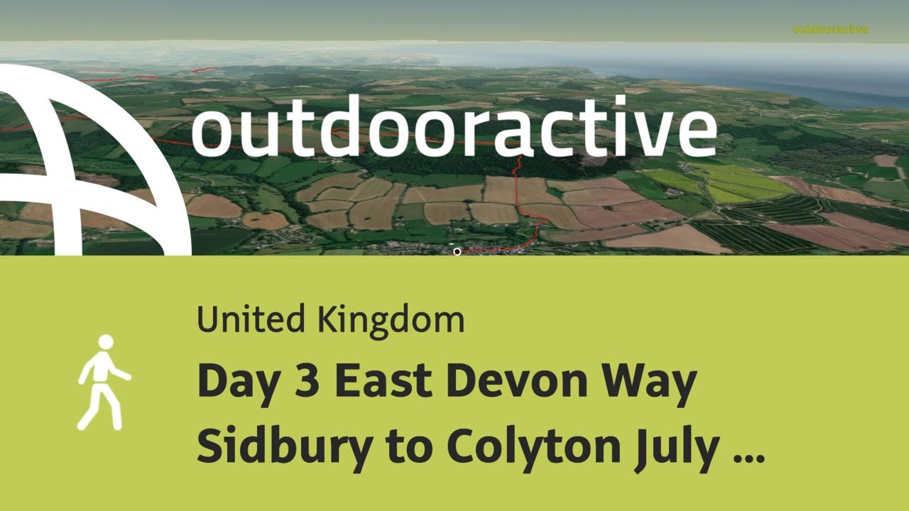 Day 3 East Devon Way Sidbury to Colyton July 2022 - YouTube