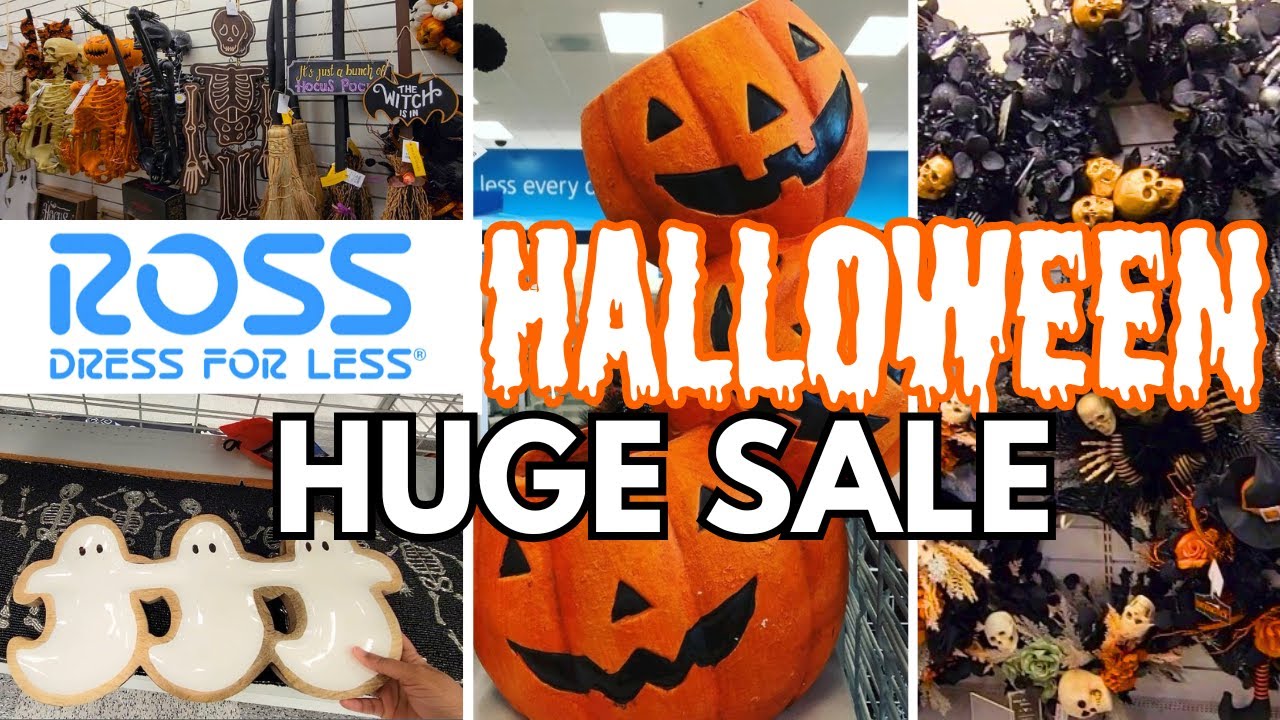 AMAZING ROSS *NEW FINDS! Halloween HOME DECOR! STORE TOUR - YouTube