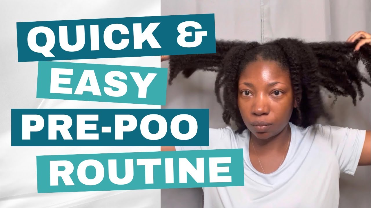Quick & Easy PRE-SHAMPOO routine | Pre-Shampoo with Oil | No Mixing ...