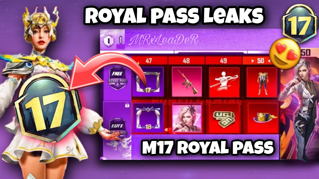 M17 Royal Pass | 1 To 50 Rp Reward Leaks | M17 Mythic Outfit |PUBGM ...