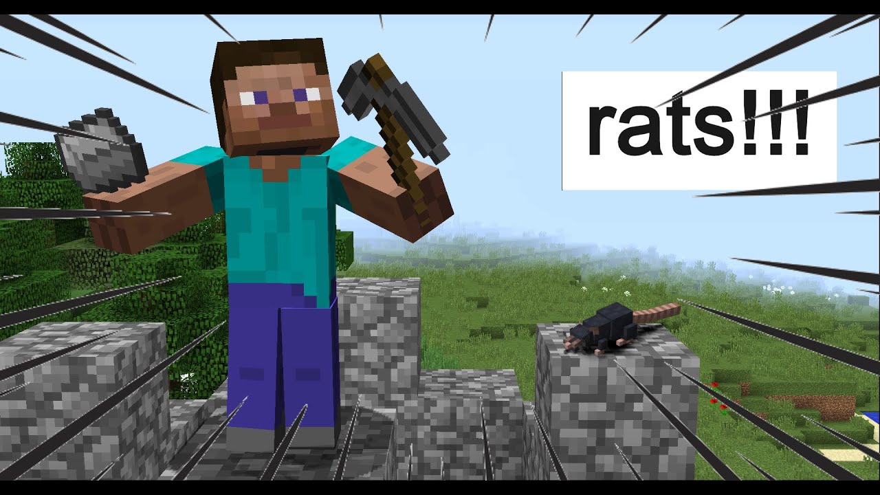 Minecraft With Rats and Dragons Ep 1 a New Begining - YouTube