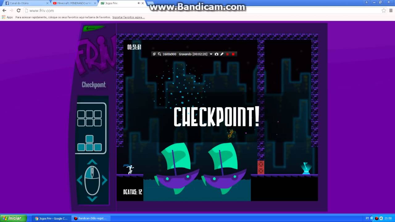 Jogando:CHECKPOINT (friv) - YouTube