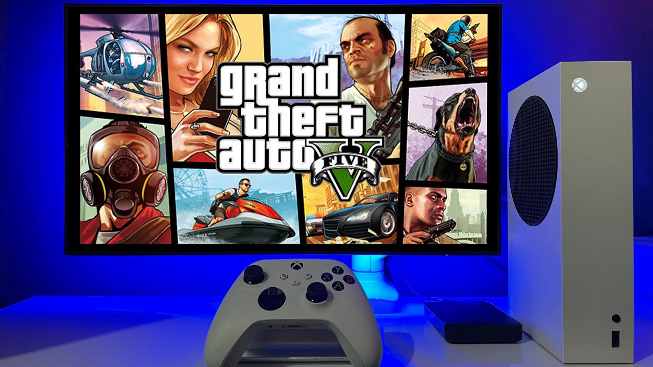 GTA V gameplay XBOX Series S I 60fps - YouTube