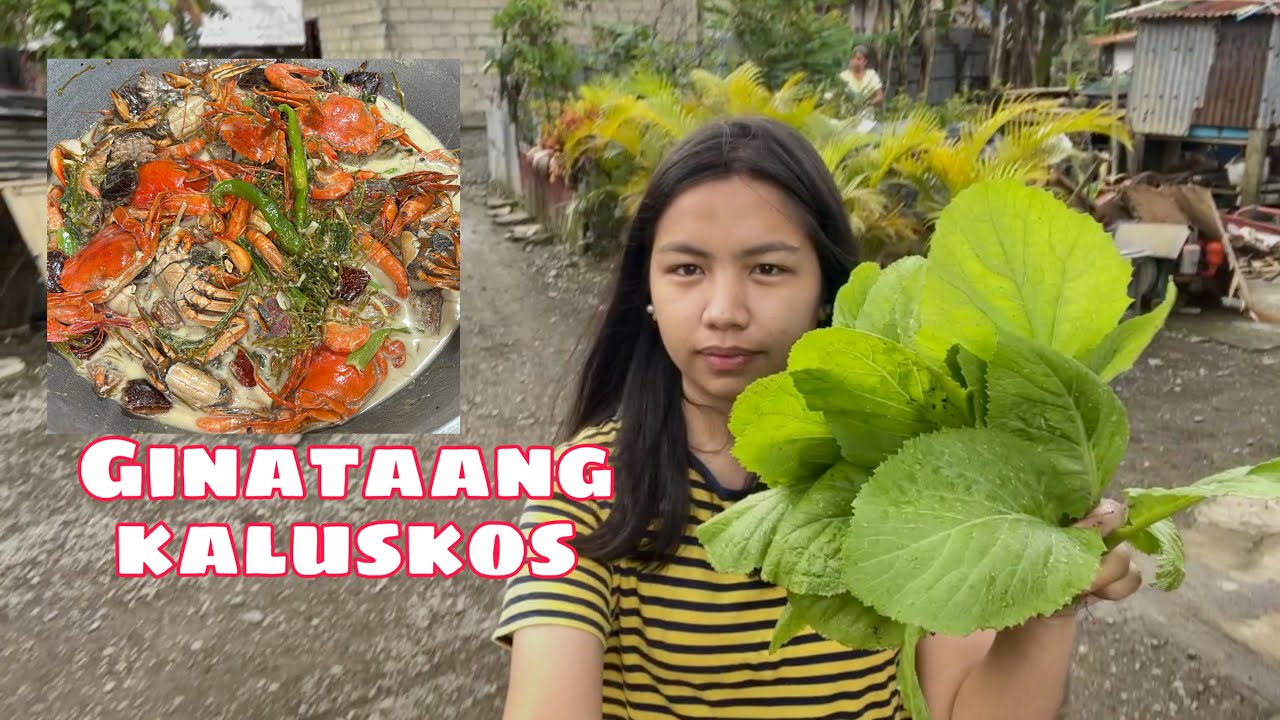 PAGHULI NG KALUSKOS | Ginataang kaluskos | Vlog#218 - YouTube