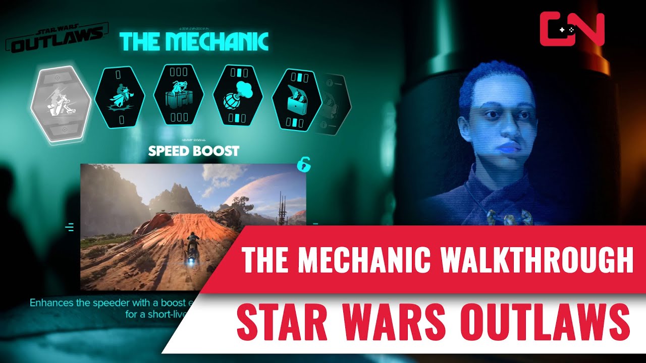 The Mechanic Walkthrough Star Wars Outlaws - YouTube