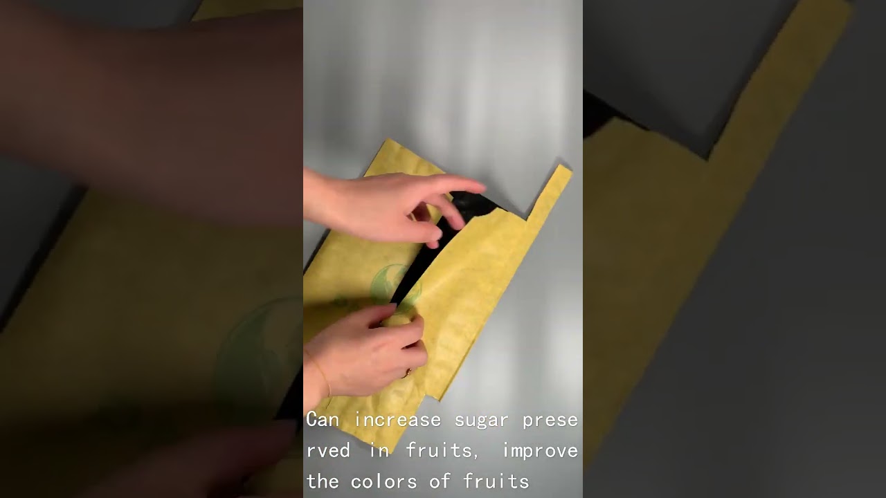 Mango bagging materials For Vietnam Laos - YouTube