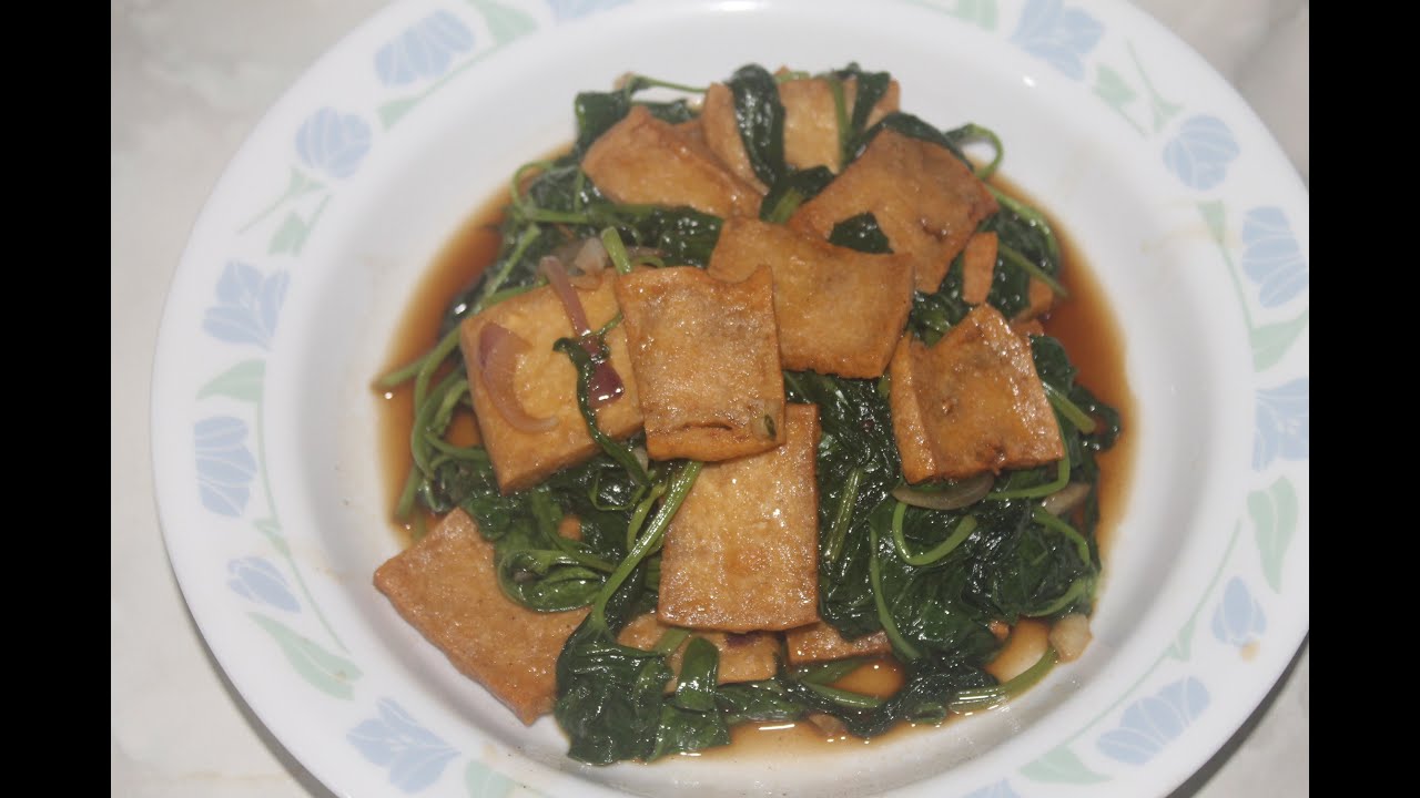 Stir-fried Kangong with Crispy Tofu - YouTube