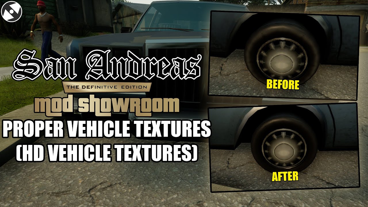 San Andreas Definitive Edition Mod Showroom #5 - Proper Vehicle ...