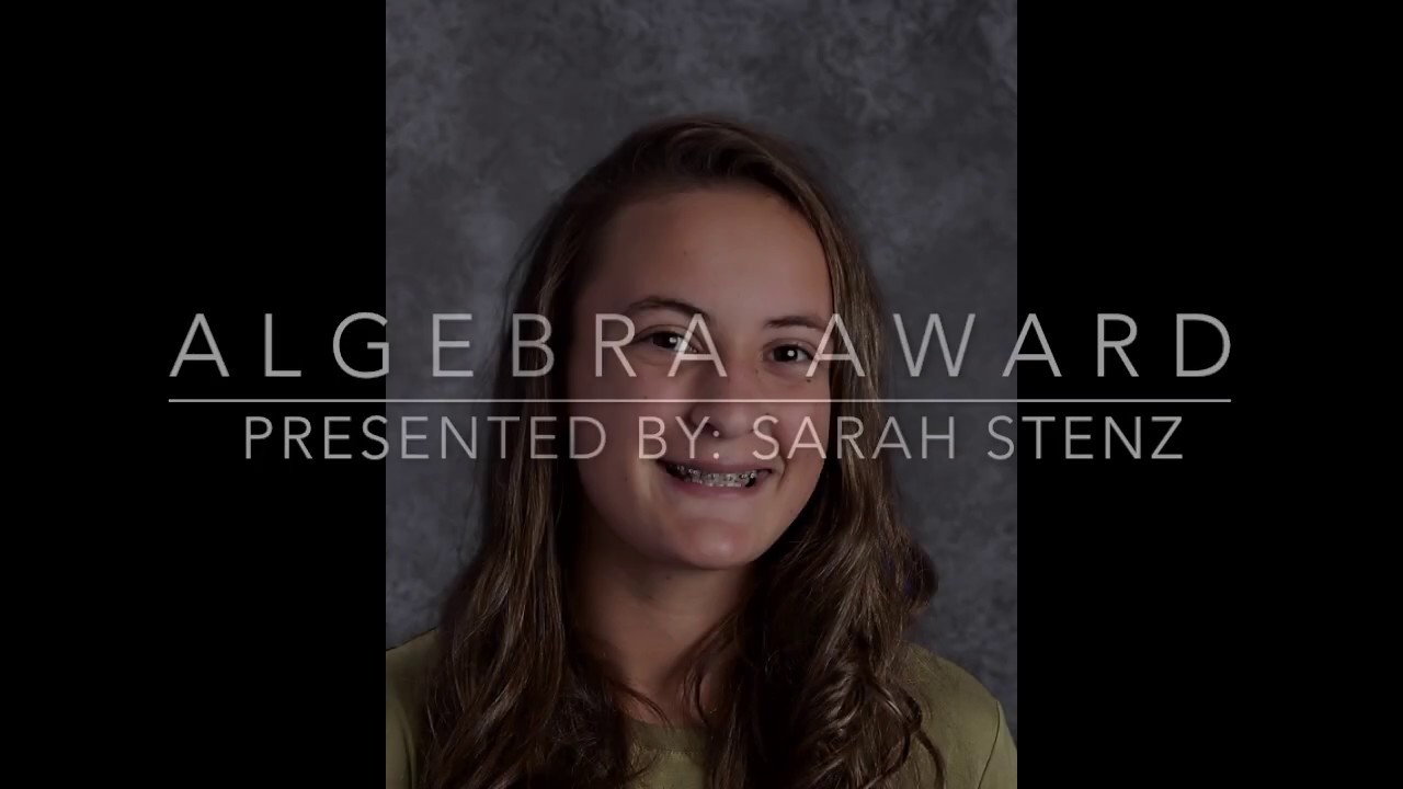 8th Grade Awards 2020 - YouTube