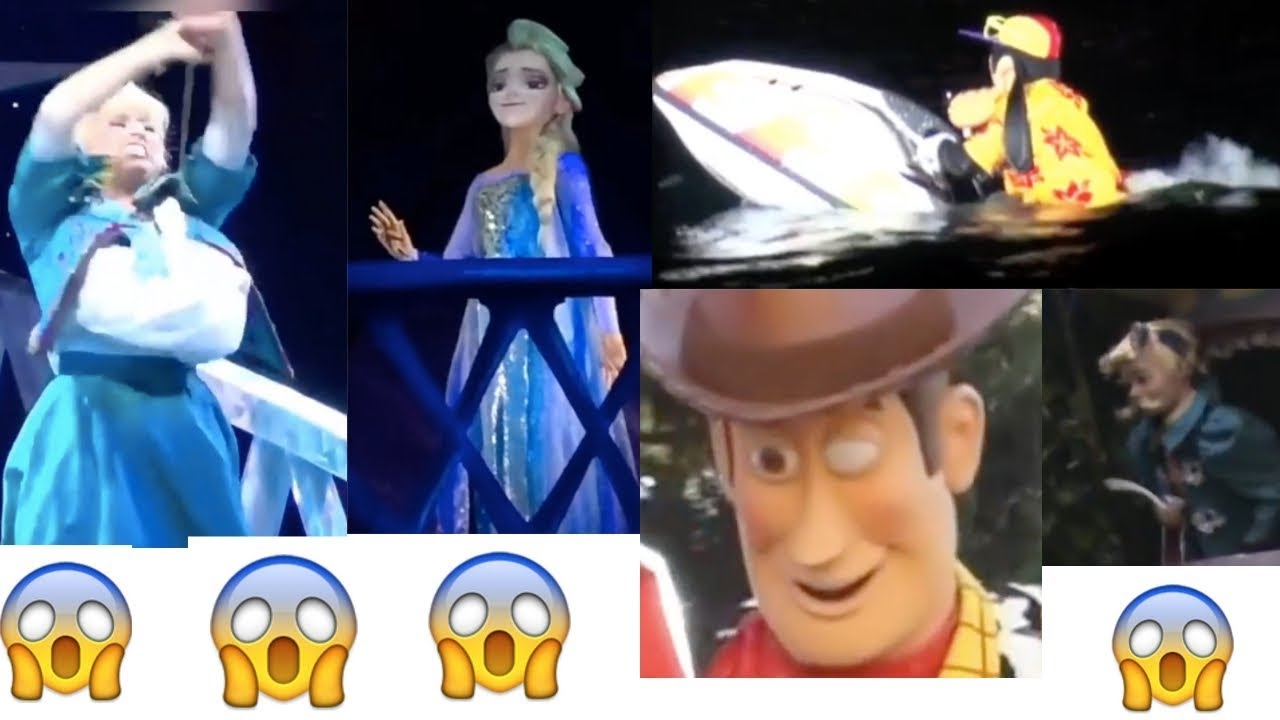 TOP 10 DISNEY FAILS - YouTube