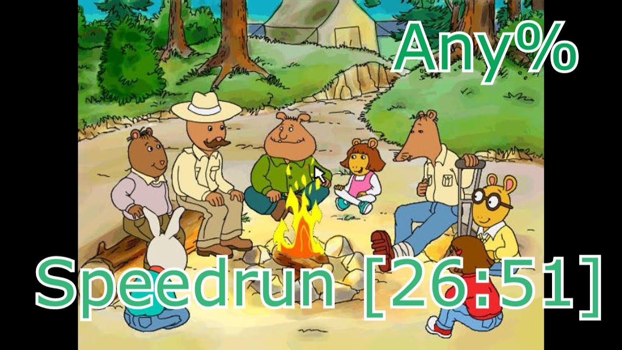 Speedrun Arthur's Camping Adventure [Any%N.D.S] [26:51] [WR] - YouTube