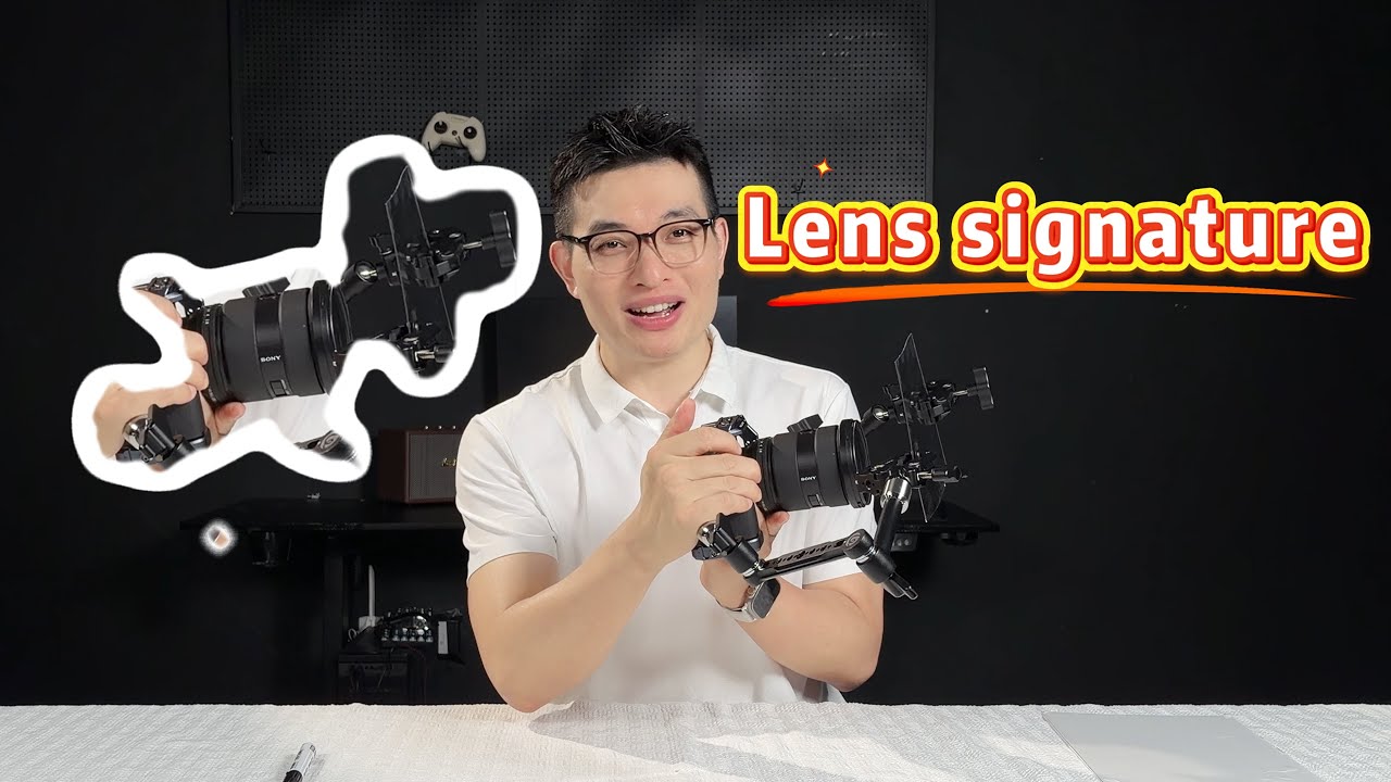 How to achieve the recently popular lens signature?#ulanzi #diy - YouTube