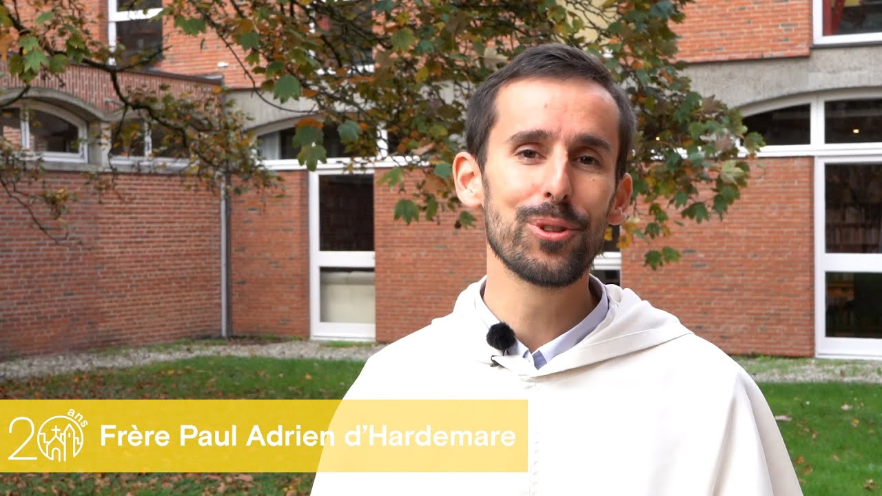 2ème semaine de Carême 2023 - frère Paul-Adrien d'Hardemare - YouTube
