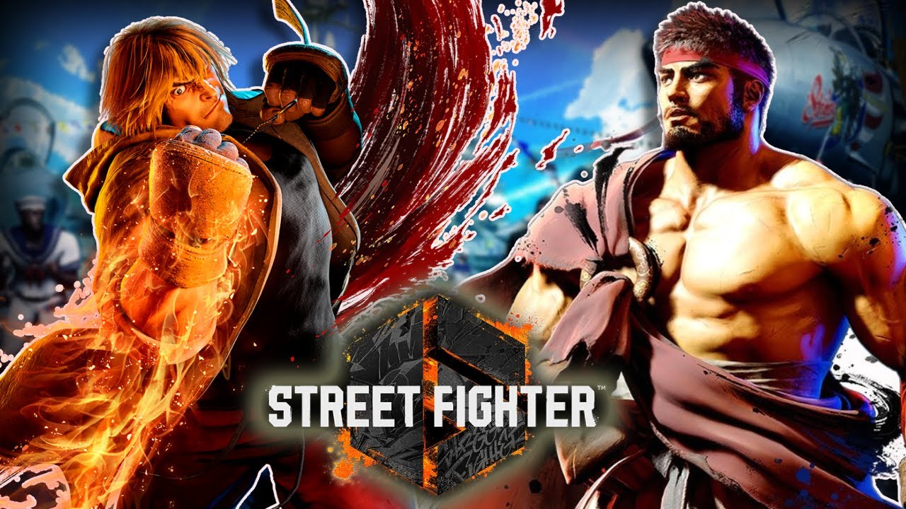 Ken VS Ryu Street Fighter 6 Beta Gameplay - YouTube