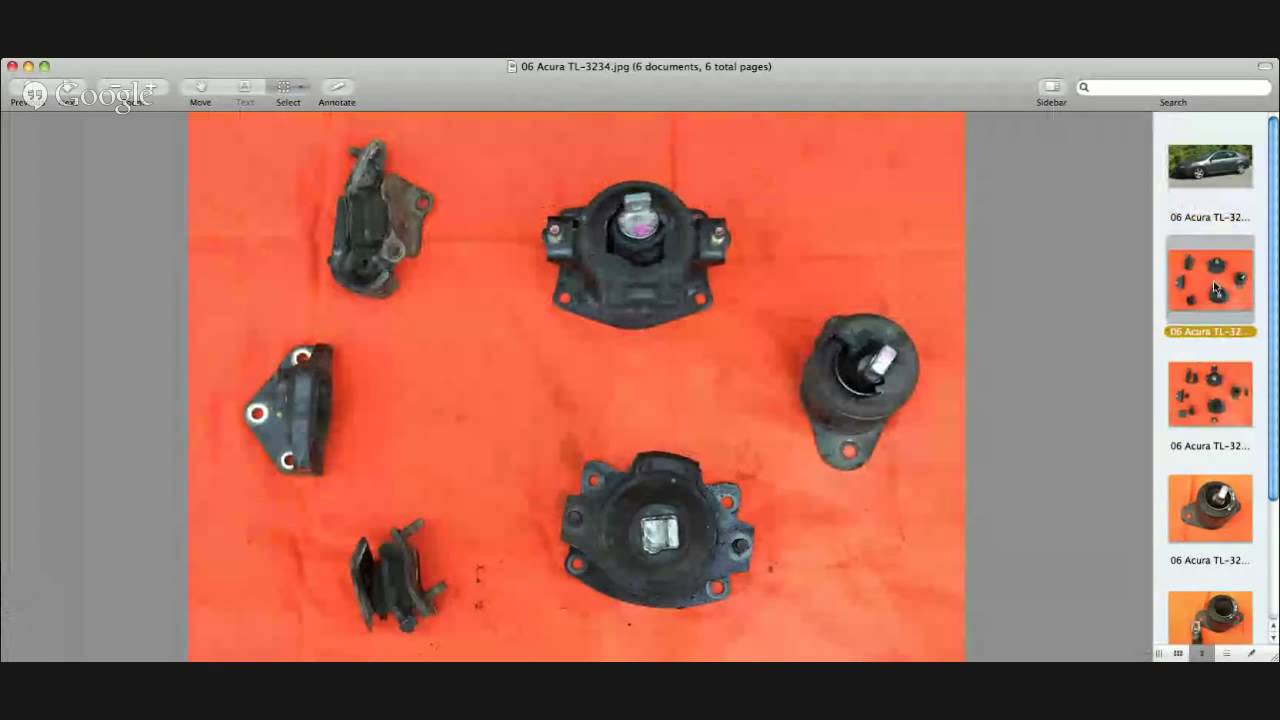 Broken Motor Mount Repair - 2006 Acura TL - YouTube