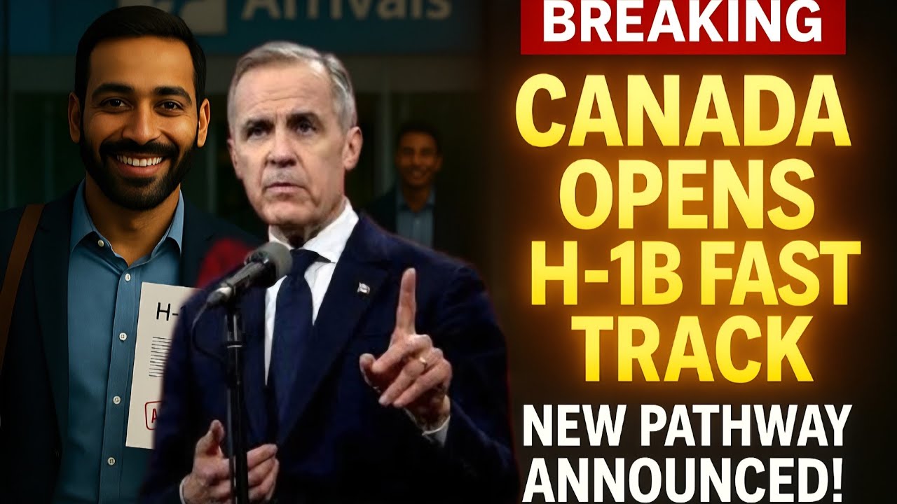 Canada Opens H-1B Fast Track | New Immigration Pathway Announced (2025 ...