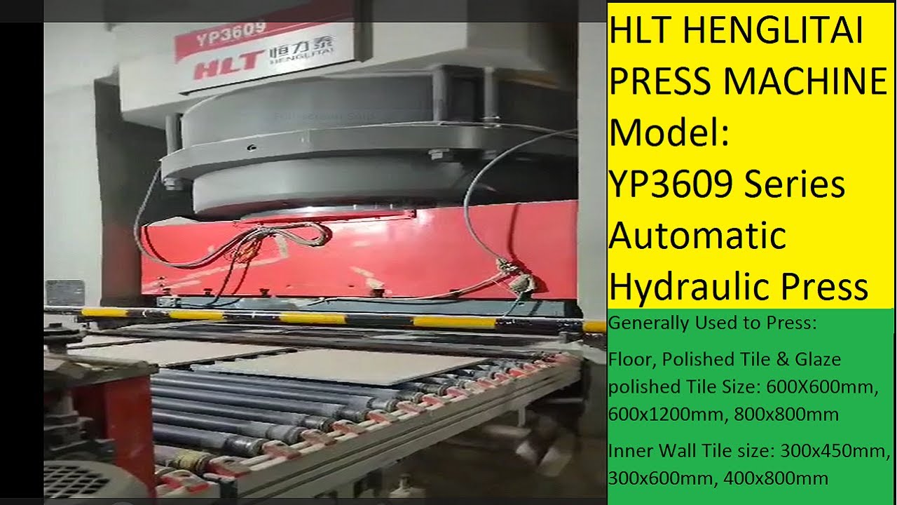 HLT HENGLITAI PRESS MACHINE। YP3609 Series Automatic Hydraulic Press ...