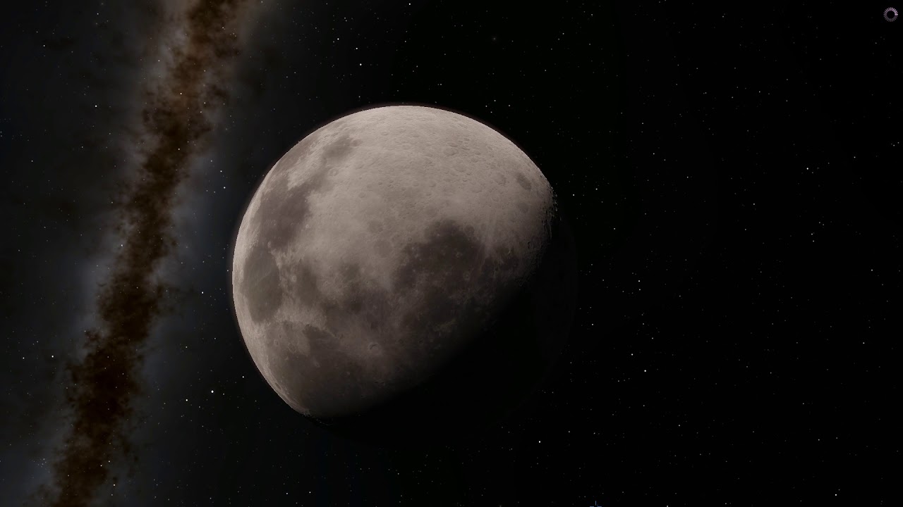 Outerra & Space Engine To the moon and back - YouTube