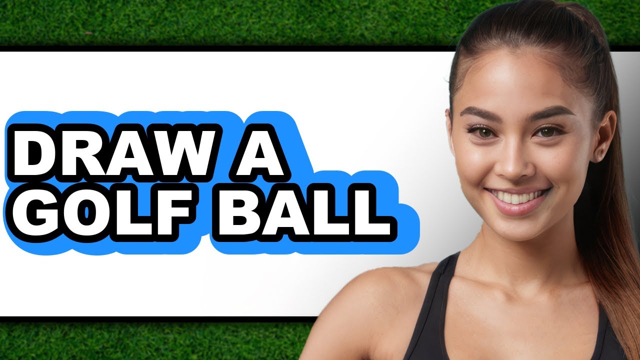 How to Draw a Golf Ball - Full Guide - YouTube