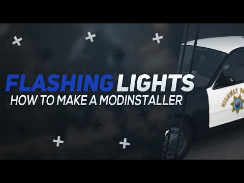 Flashing Lights: How to make a mod installer! - YouTube