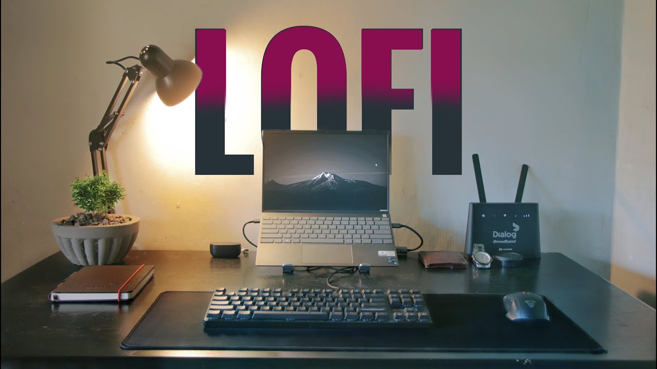 Minimal University Desk Setup | LOFI (Cybersecurity Student Edition ...