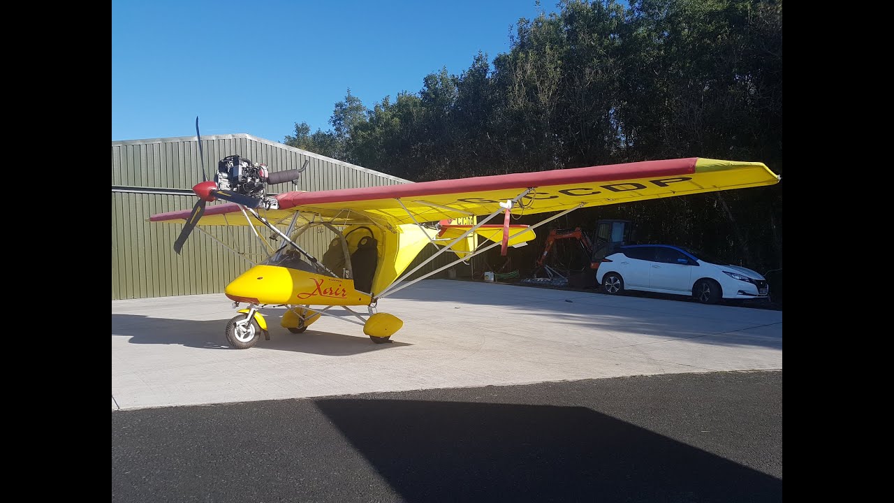 X-Air Standard 582 conversion training. | Raw footage... - YouTube