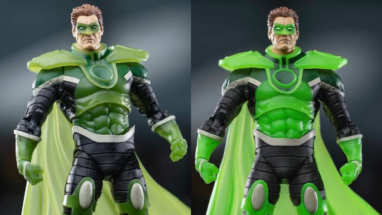 New McFarlane toys green lantern hal Jordan parallax action figure in ...
