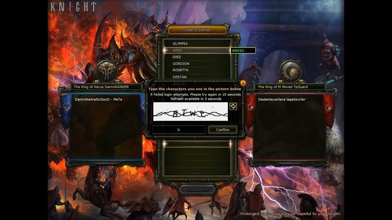 Knight Online Arka Plan Müziği ve Pazar Alanı Sesleri - YouTube