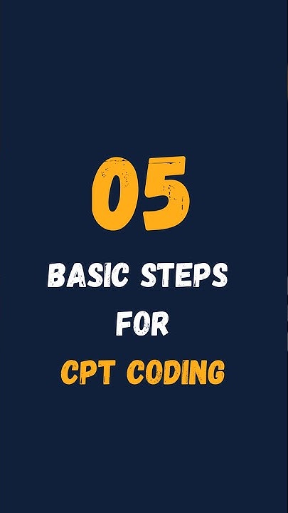 05 Basic Steps For CPT Coding #medicalcoding #medicalcodingtraining ...